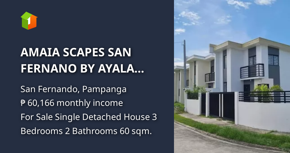 AMAIA SCAPES SAN FERNANO BY AYALA LAND PRE SELLING 3 BEDROOM IN ...