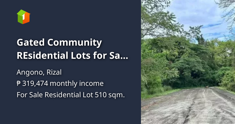 Gated Community REsidential Lots for Sale in Angono, Rizal: The Grove ...