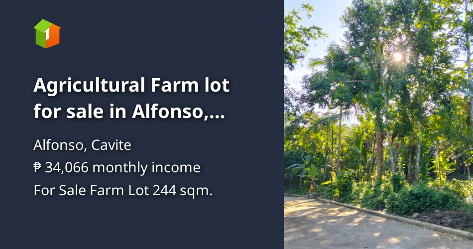 Agricultural Farm lot for sale in Alfonso, Cavite near Twin Lakes [Lots 🚜] (October 2025) in ...