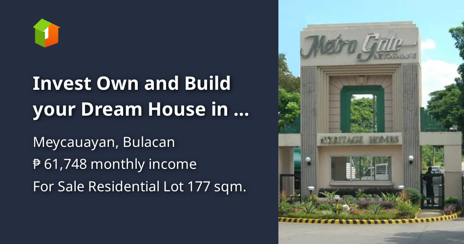 Invest Own and Build your Dream House in a Residential Lot for Sale in ...