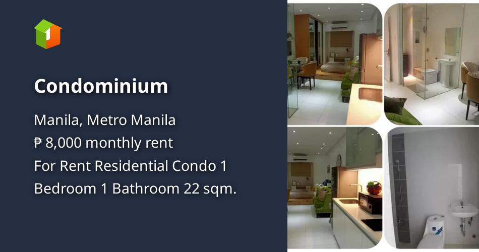 Condominium [Condos 🏙️] (February 2023) in Manila, Metro Manila for ...