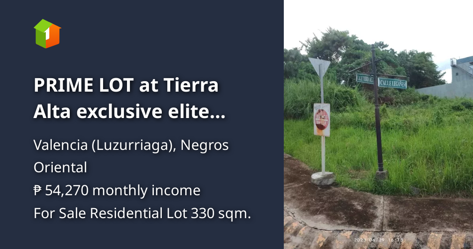 PRIME LOT at Tierra Alta exclusive elite subdivision [Lots 🚜] (July ...