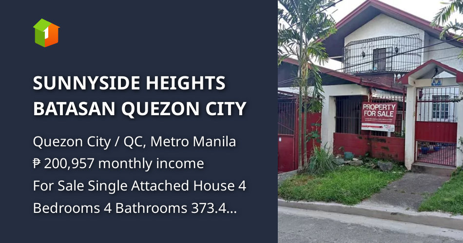 SUNNYSIDE HEIGHTS BATASAN QUEZON CITY [Houses and Lots 🏘️] (August 2023 ...
