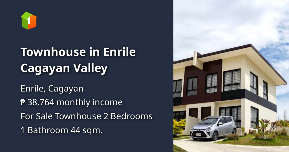 Townhouse in Enrile Cagayan Valley [Houses and Lots 🏘️] (March 2026) in ...