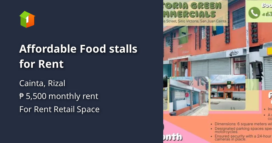 Affordable Food stalls for Rent [Commercial Properties 🏭] (June 2024 ...