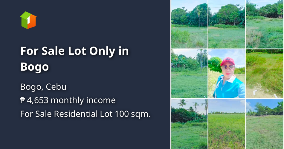 For Sale Lot Only in Bogo [Lots 🚜] (August 2024) in Bogo, Cebu for sale