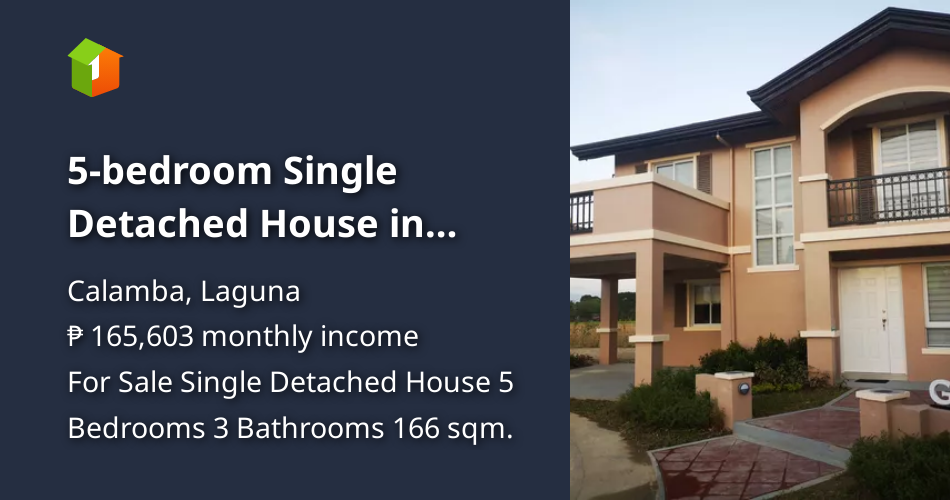 5-bedroom Single Detached House in Calamba Laguna [Houses and Lots 🏘️ ...