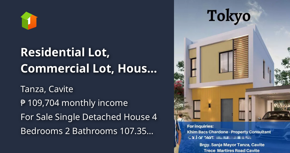Residential Lot, Commercial Lot, House and Lot Package [Houses and Lots ...