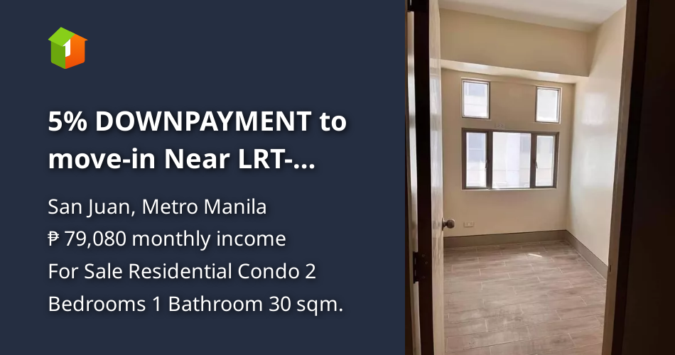 5% DOWNPAYMENT to move-in Near LRT-Gilmore & MRT-Cubao! [Condos 🏙️ ...
