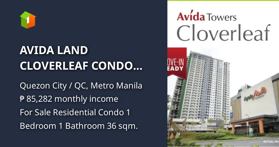 AVIDA LAND CLOVERLEAF CONDO UNIT PROPERTY IN BALINTAWAK QUEZON CITY ...