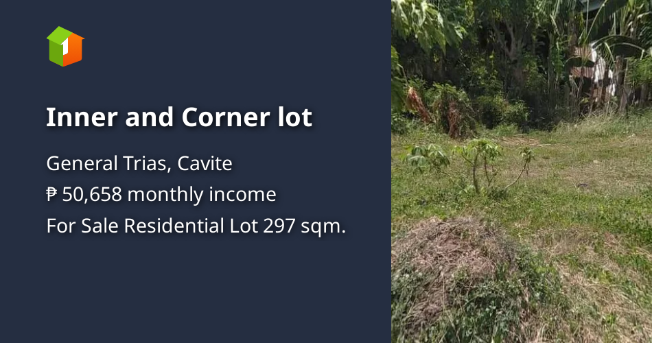 Inner and Corner lot [Lots 🚜] (January 2025) in General Trias, Cavite ...