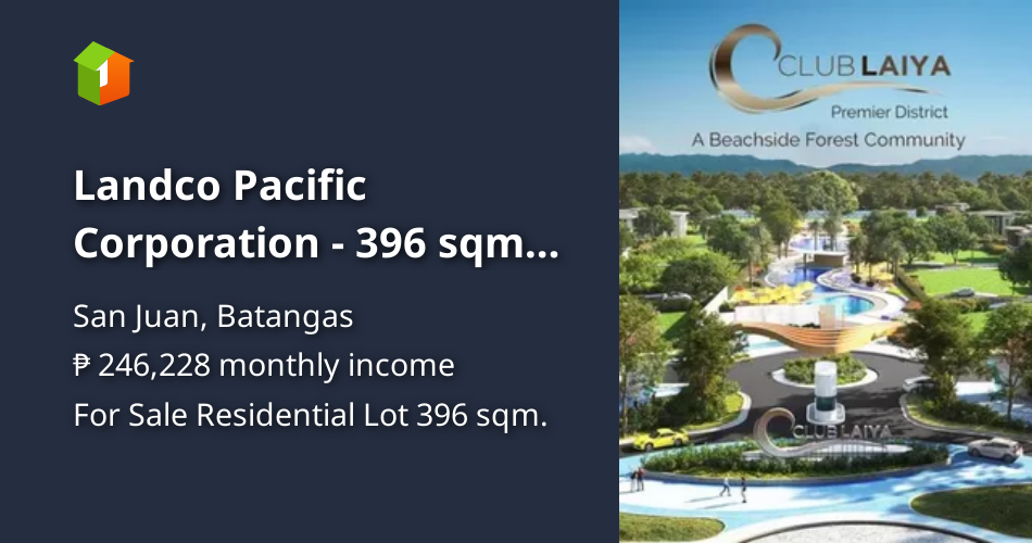 Landco Pacific Corporation - 396 sqm Residential Lot For Sale in Club ...