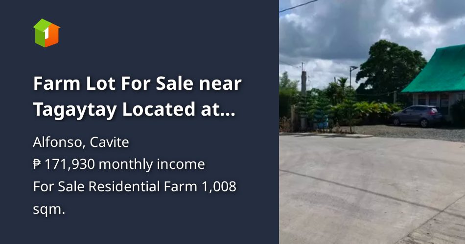 Farm Lot For Sale near Tagaytay Located at Alfonso Cavite [Lots 🚜] (June 2025) in Alfonso ...