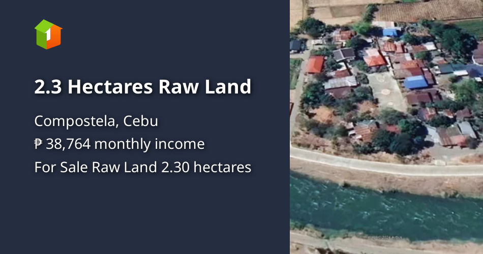 2.3 Hectares Raw Land [Lots 🚜] (November 2024) in Compostela, Cebu for sale