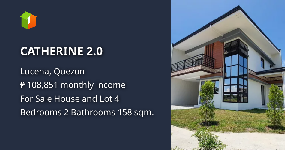 CATHERINE 2.0 [Houses and Lots 🏘️] (October 2023) in Lucena, Quezon for ...