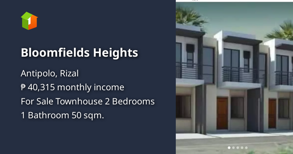 Bloomfields Heights [Houses and Lots 🏘️] (October 2020) in Antipolo ...