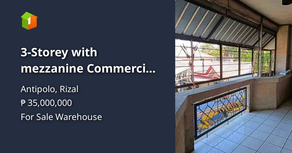 3-Storey with mezzanine Commercial Warehouse with Office, Barracks ...