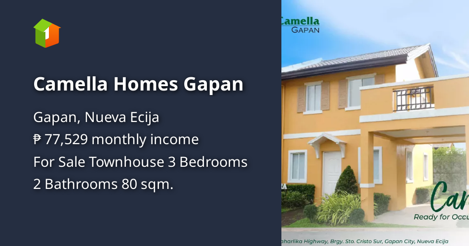 Camella Homes Gapan [Houses and Lots 🏘️] (January 2024) in Gapan, Nueva ...