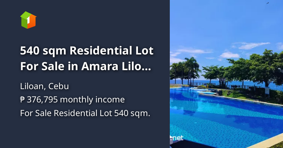 540 sqm Residential Lot For Sale in Amara Liloan Cebu [Lots 🚜] (October ...