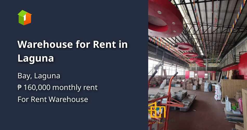 Warehouse for Rent in Laguna [Commercial Properties 🏭] (April 2024) in ...