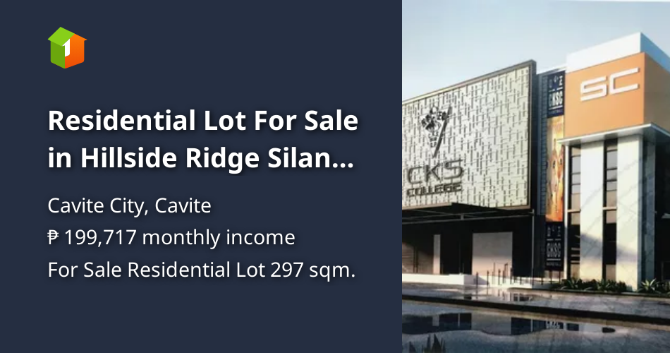 Residential Lot For Sale in Hillside Ridge Silang Tagaytay Cavite [Lots ...