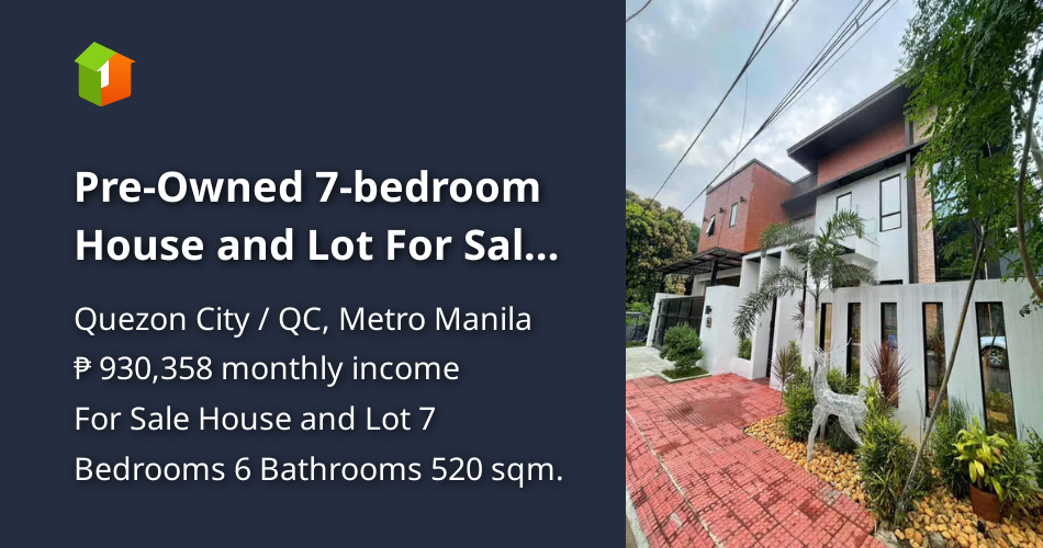 Pre-Owned 7-bedroom House and Lot For Sale in Neopolitan Subdivision ...