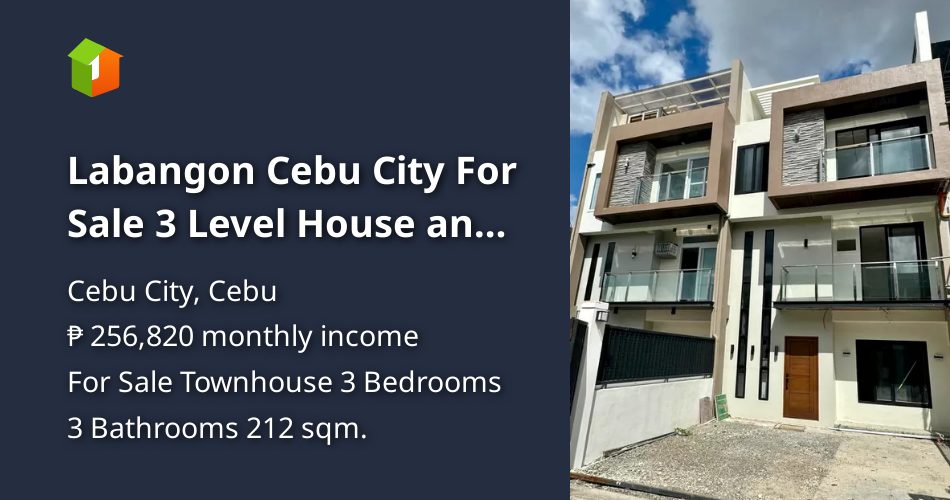 Labangon Cebu City For Sale 3 Level House and Lot [Houses and Lots 🏘️ ...