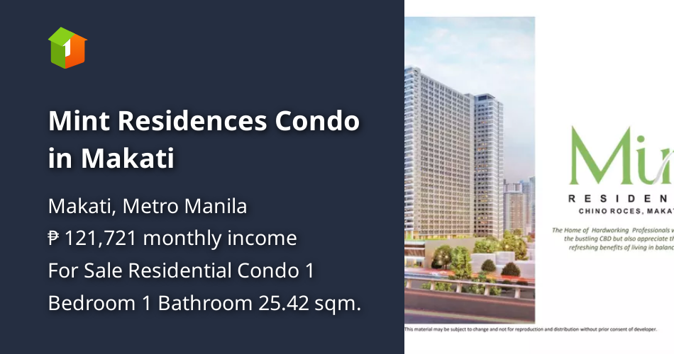 Mint Residences Condo in Makati [Condos 🏙️] (September 2024) in Makati ...