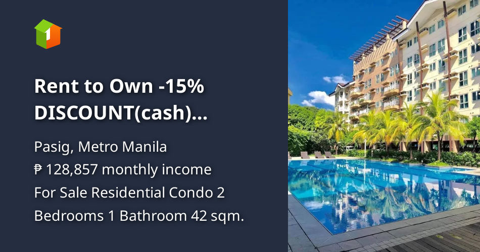 Rent to Own -15% DISCOUNT(cash) LIFETIME OWNERSHIP! [Condos 🏙️] (July ...