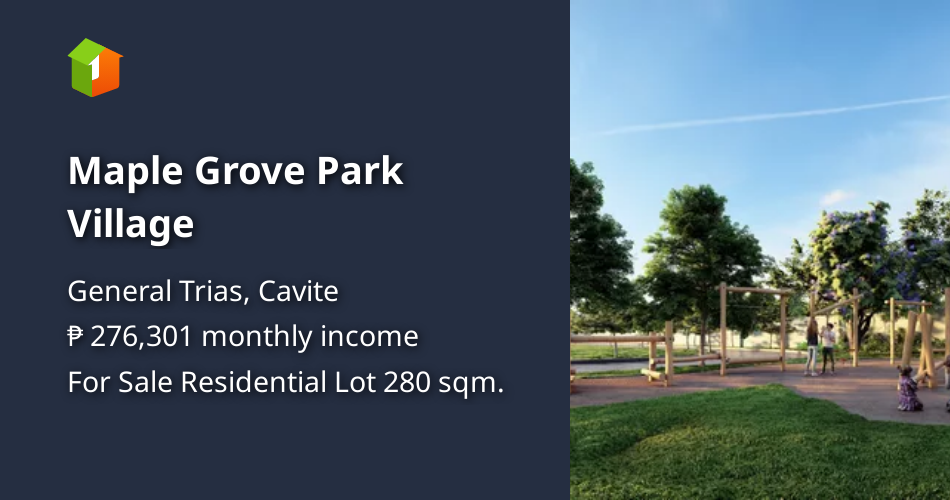 Maple Grove Park Village [Lots 🚜] (March 2023) in General Trias, Cavite ...