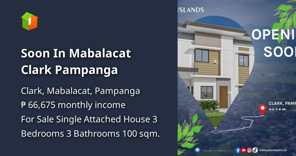 Soon In Mabalacat Clark Pampanga [Houses and Lots 🏘️] (March 2023) in ...