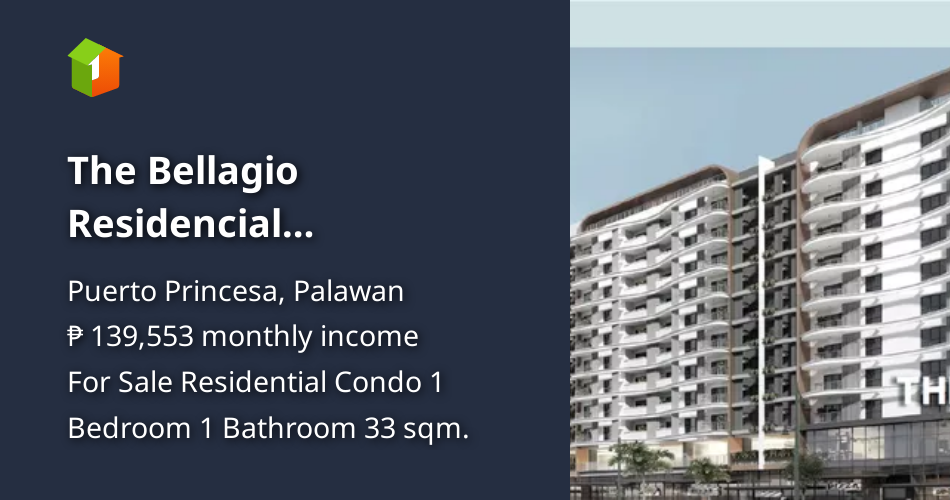 The Bellagio Residencial Condominium in Baytown Puerto Princesa Palawan ...