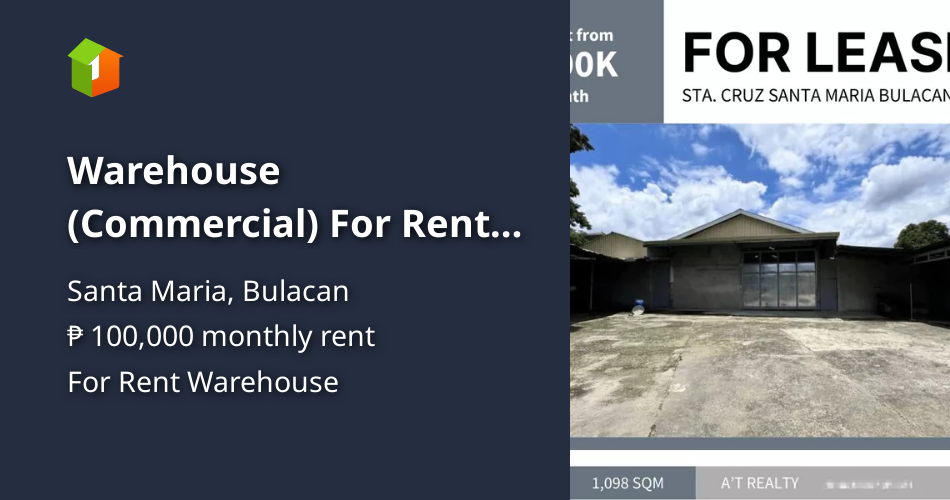 Warehouse (Commercial) For Rent in Santa Maria Bulacan [Commercial ...