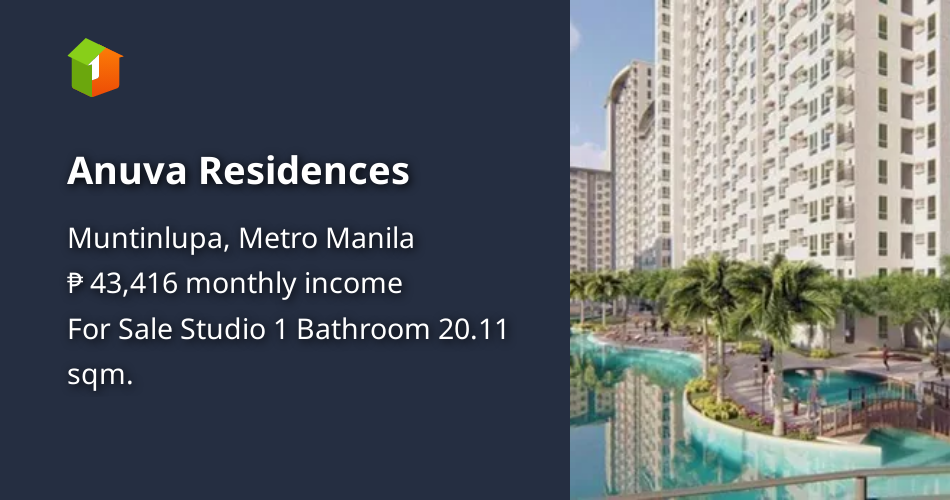 Anuva Residences [Condos 🏙️] (August 2021) in Muntinlupa, Metro Manila ...