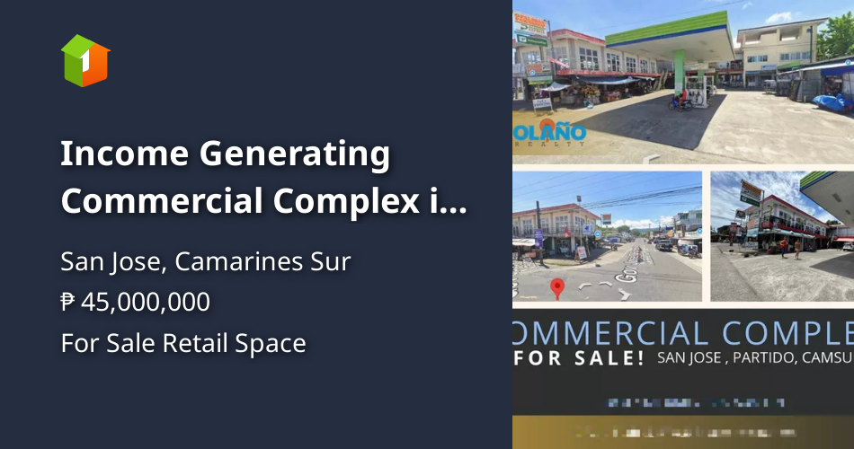 Income Generating Commercial Complex in Bicol [Commercial Properties 🏭 ...