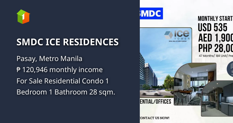 SMDC ICE RESIDENCES [Condos 🏙️] (December 2025) in Pasay, Metro Manila ...