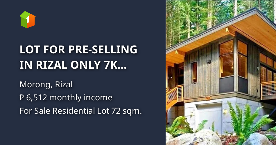 LOT FOR PRE-SELLING IN RIZAL ONLY 7K MONTHLY [Lots 🚜] (January 2023) in ...