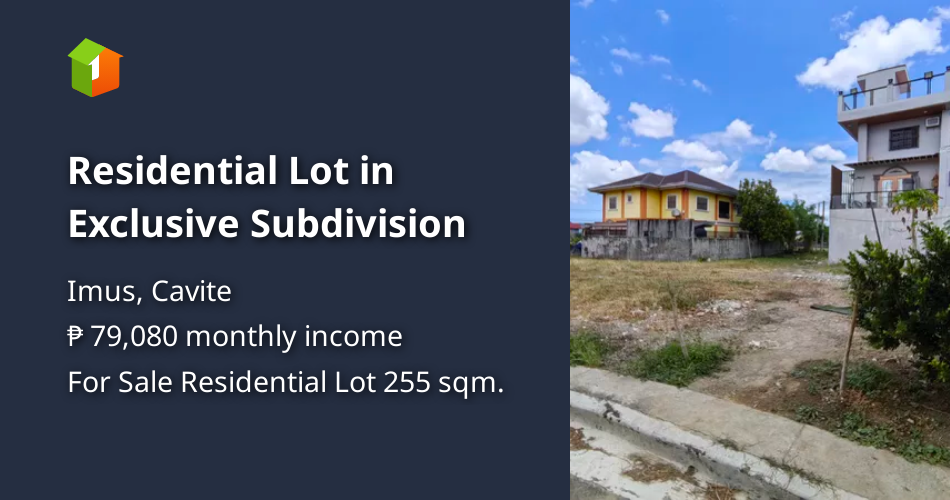 Residential Lot in Exclusive Subdivision [Lots 🚜] (April 2024) in Imus ...