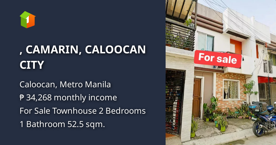 , CAMARIN, CALOOCAN CITY [Houses and Lots 🏘️] (April 2024) in Caloocan ...