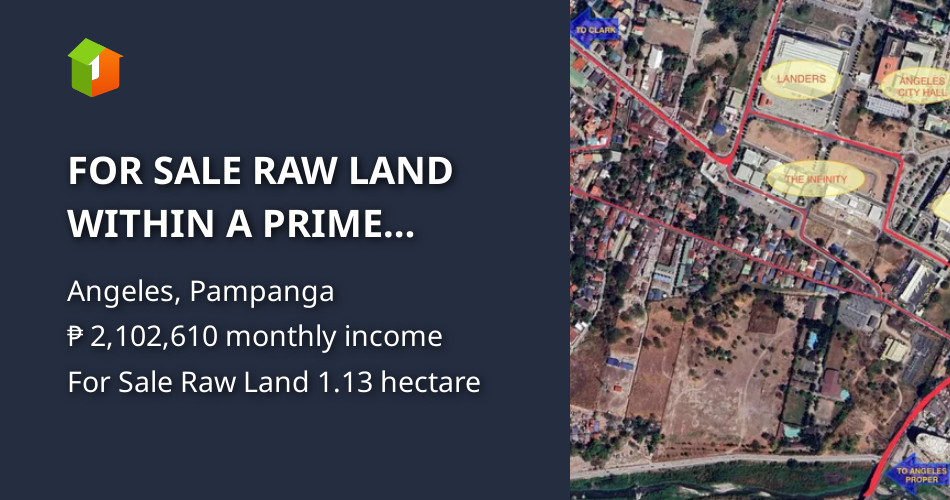 FOR SALE RAW LAND WITHIN A PRIME LOCATION IDEAL FOR LIGHT INDUSTRIAL ...