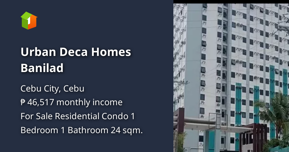Urban Deca Homes Banilad [Condos 🏙️] (November 2024) in Cebu City, Cebu ...