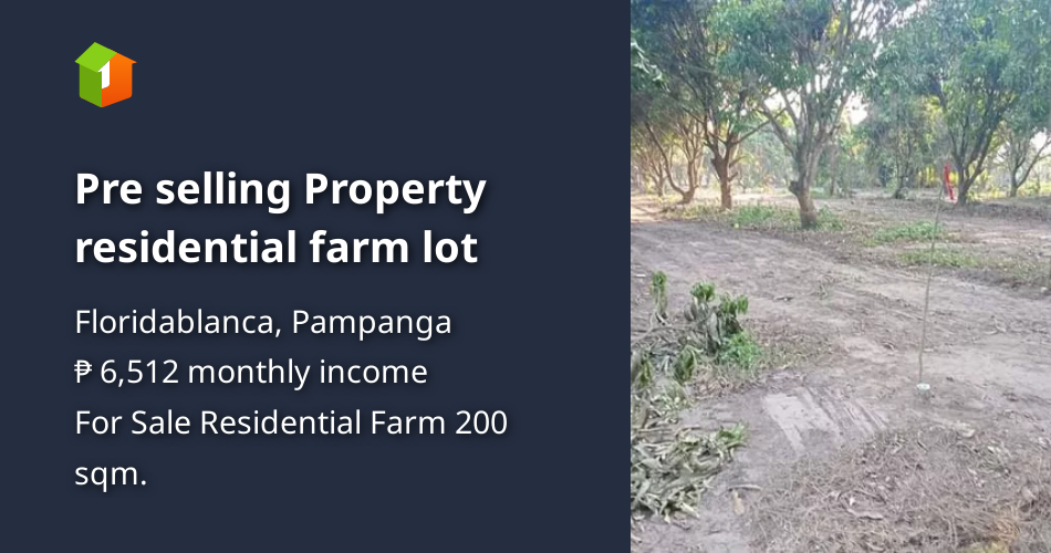Pre selling Property residential farm lot [Lots 🚜] (September 2025) in ...