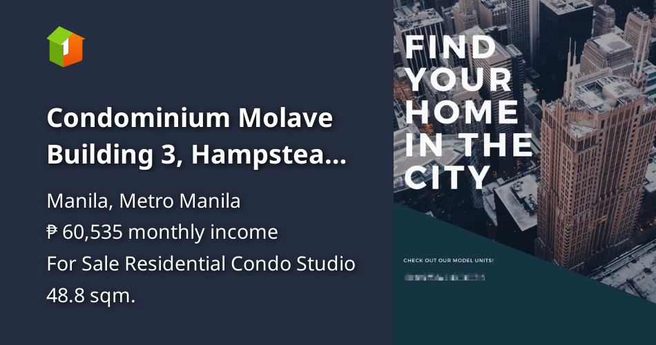 Condominium Molave Building 3, Hampstead Garden Manila City [Condos 🏙️] (March 2024) in Manila ...