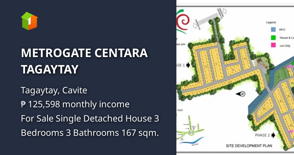 METROGATE CENTARA TAGAYTAY [Houses and Lots 🏘️] (December 2022) in ...