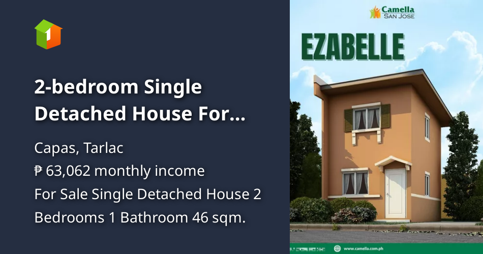 2-bedroom Single Detached House For Sale in Capas Tarlac [Houses and ...
