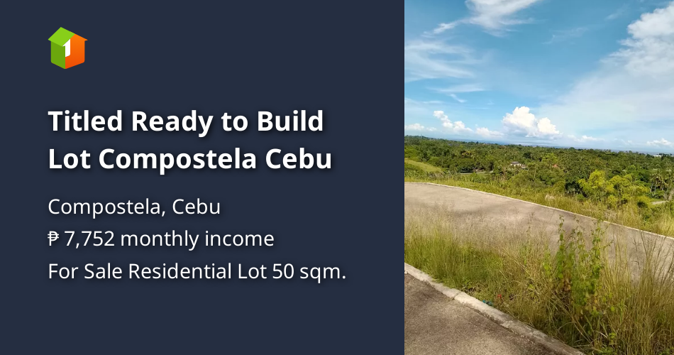 Titled Ready to Build Lot Compostela Cebu [Lots 🚜] (January 2026) in ...