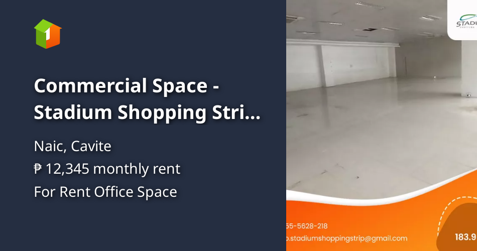 Commercial Space - Stadium Shopping Strip Naic Cavite [Commercial ...