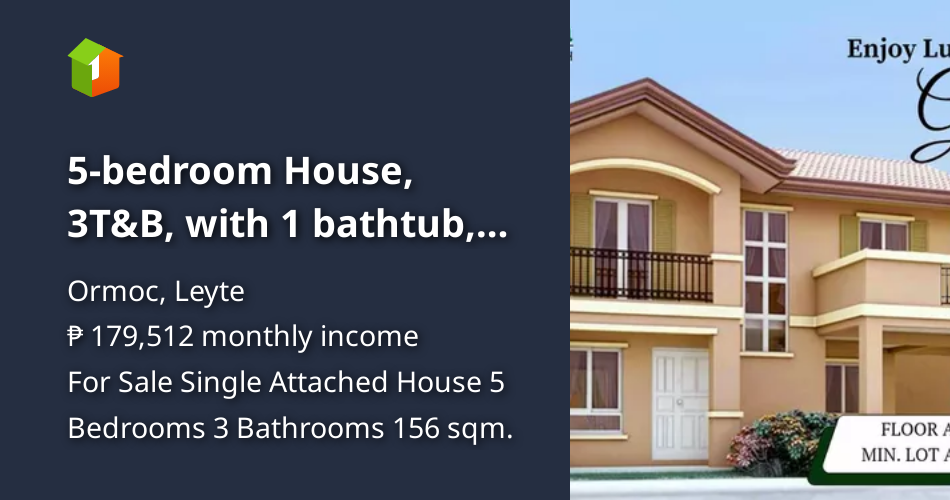 5-bedroom House, 3T&B, with 1 bathtub, balcony For Sale in Ormoc City [Houses and Lots 🏘️ ...