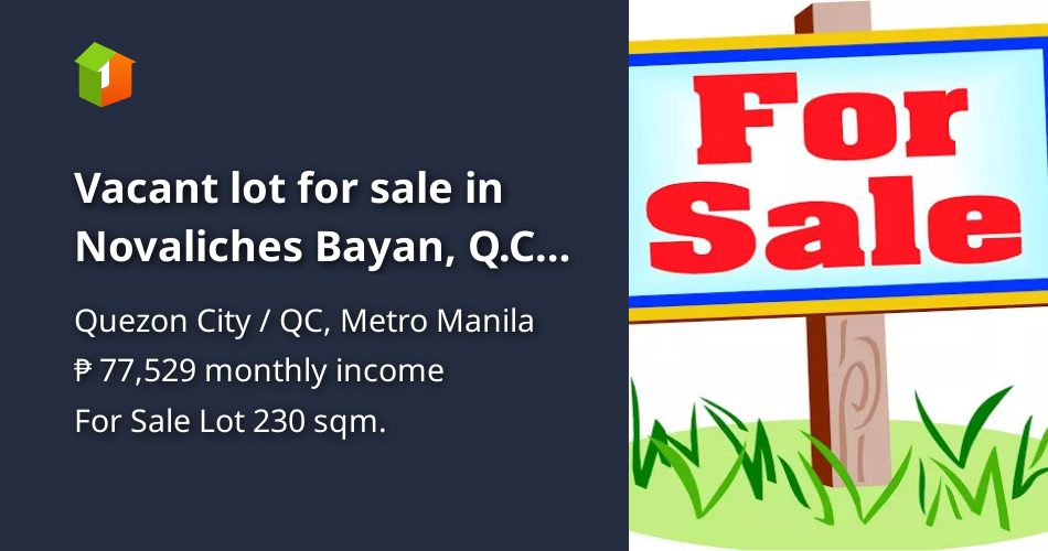 Vacant lot for sale in Novaliches Bayan, Q.C. PH2240 [Lots 🚜] (March ...