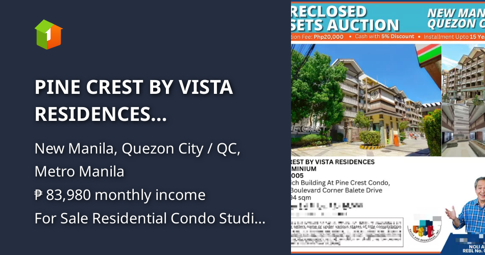 PINE CREST BY VISTA RESIDENCES CONDOMINIUM [Condos 🏙️] (November 2024 ...